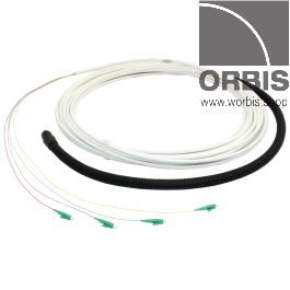 Orbis OptoFiber FTTH 4F LC APC/LC APC 15-60m